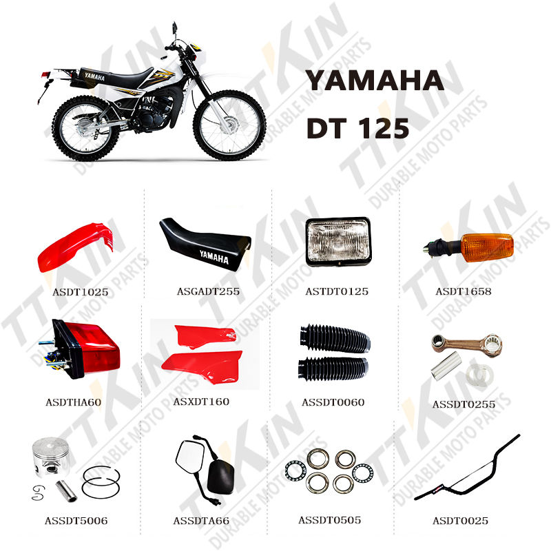Honda DT 125 spare parts